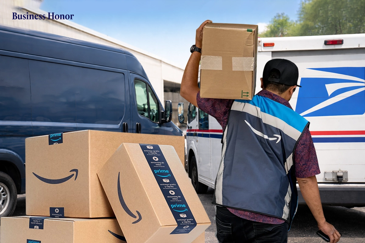 Business Honor: Amazon USPS Package Delivery Deal Secures 80% Volume