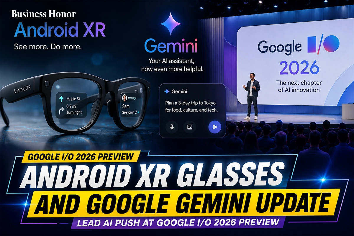 Google Gemini Update & Android XR Glasses at Google I/O 2026 | Business ...