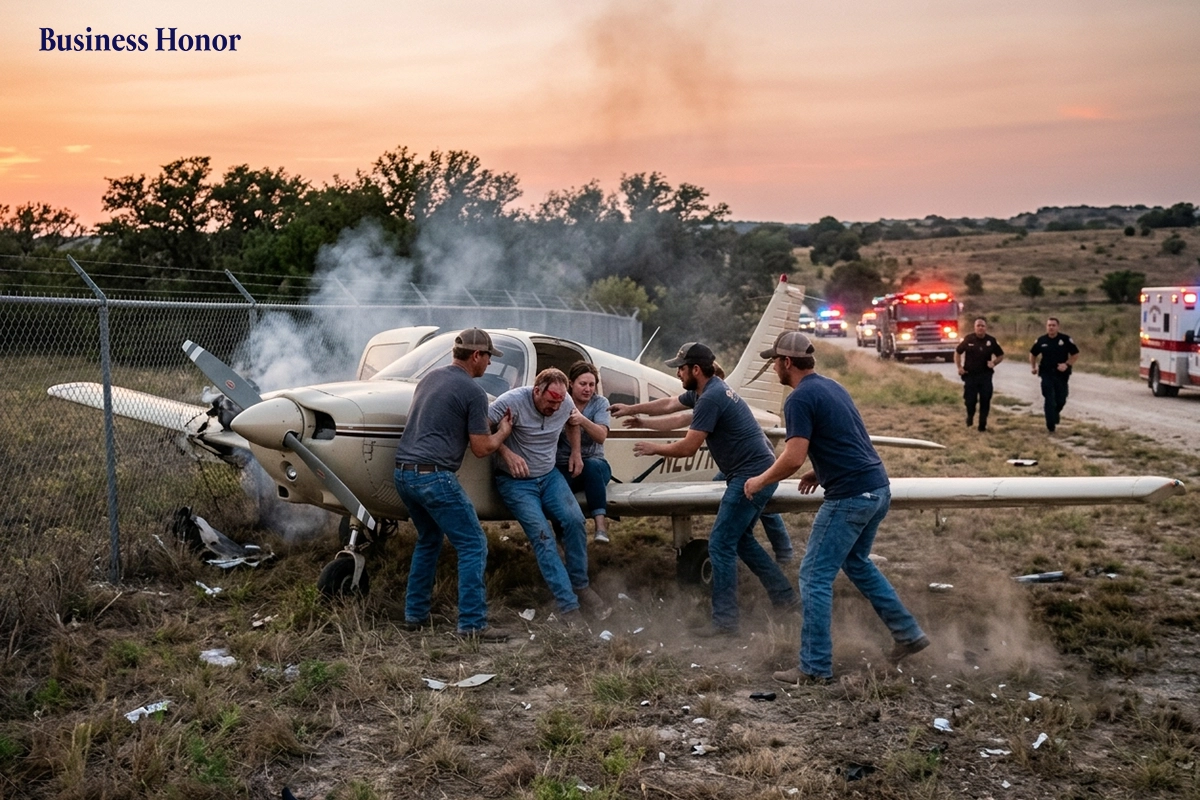 Texas Plane Crash Rescue – Did Bystanders Save Lives? | Business Honor