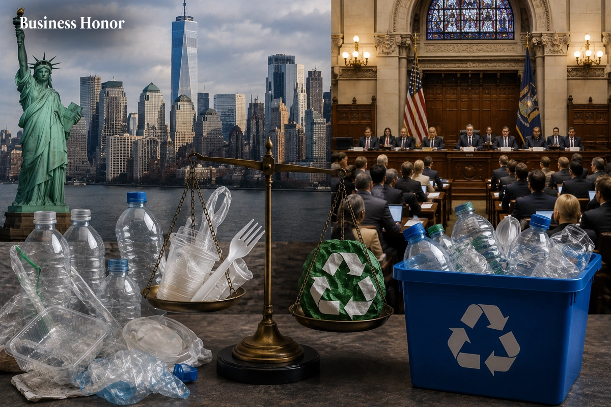 New York plastic law update Business Honor packaging law