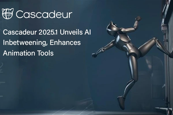 Cascadeur 2025.1 Introduces AI Inbetweening & Enhanced Tools